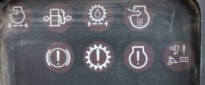 Caterpillar Dashboard Warning Lights, Symbols and Meanings